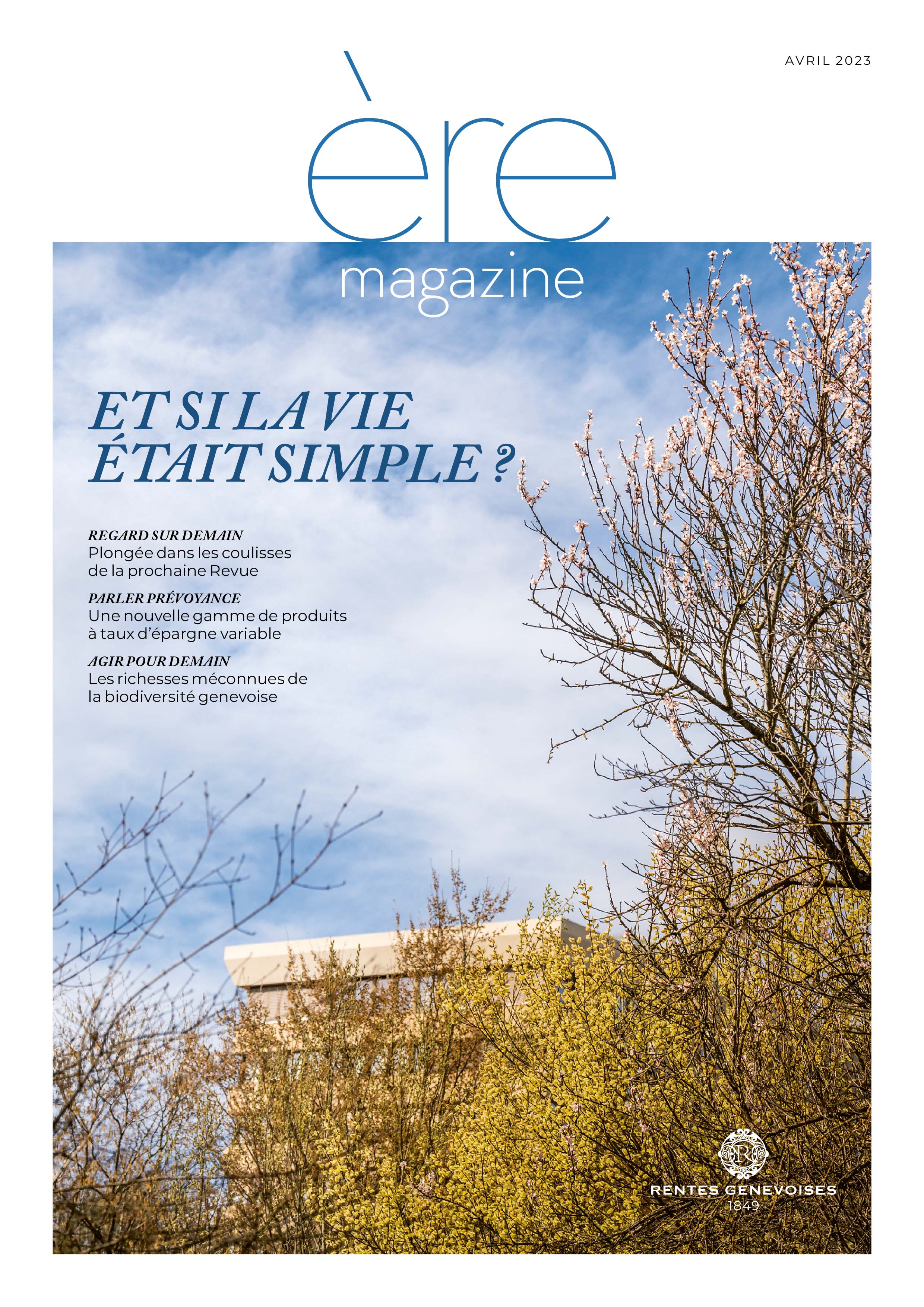 Ère magazine | Rentes Genevoises